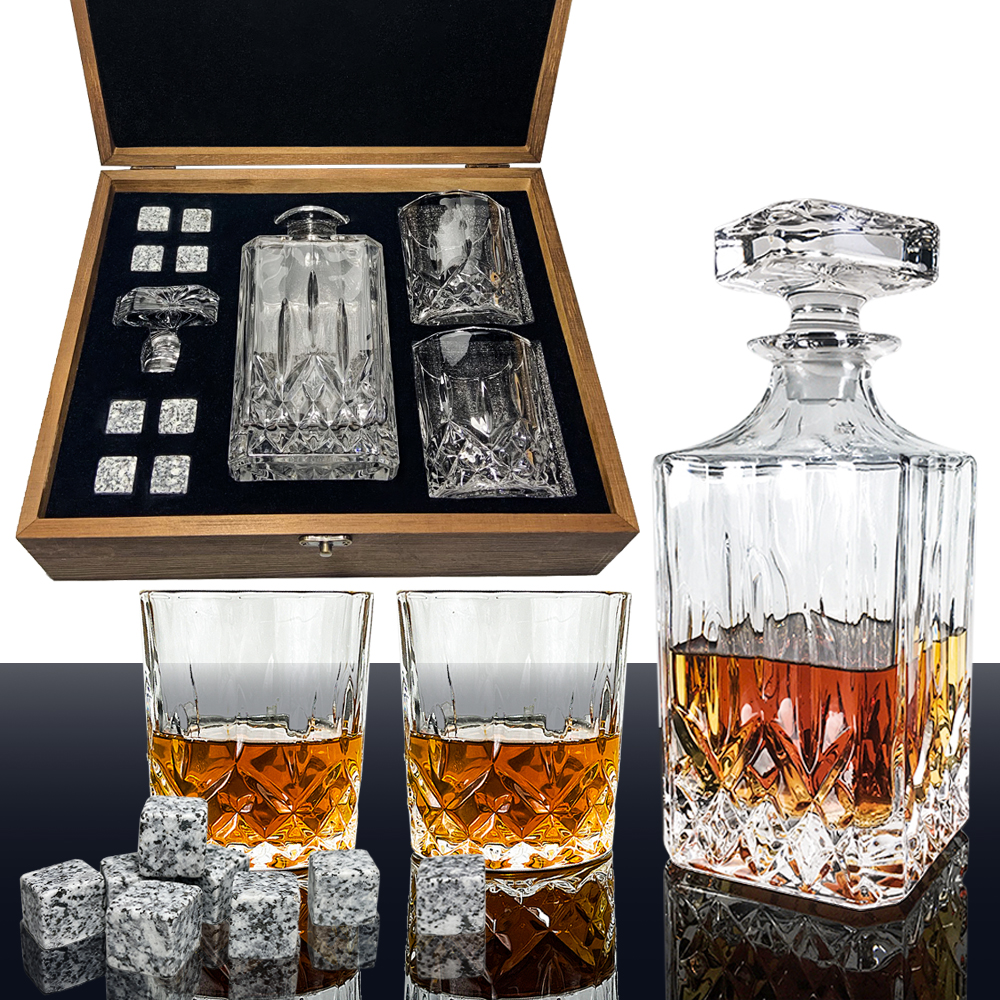 Food grade certificated whiskey decanter